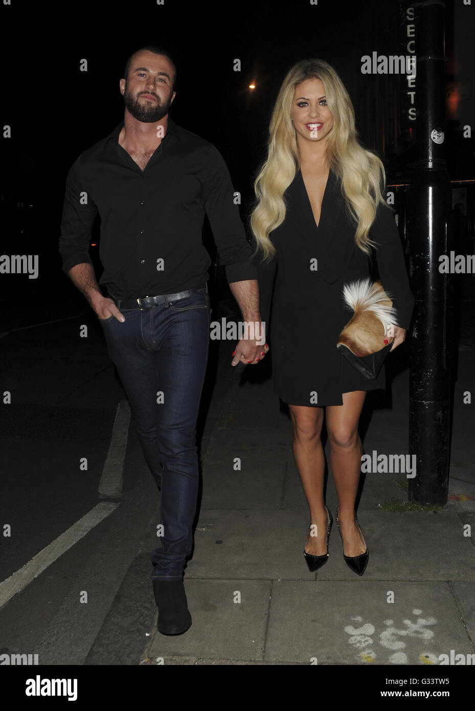 Various celebrities seen leaving Londons New Top Model Competition ...