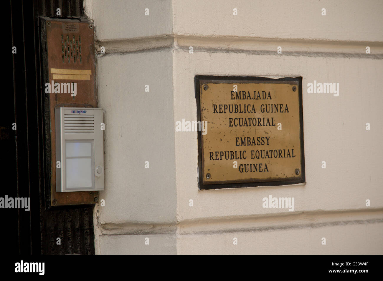 Ambassador of equatorial guinea hi-res stock photography and images - Alamy