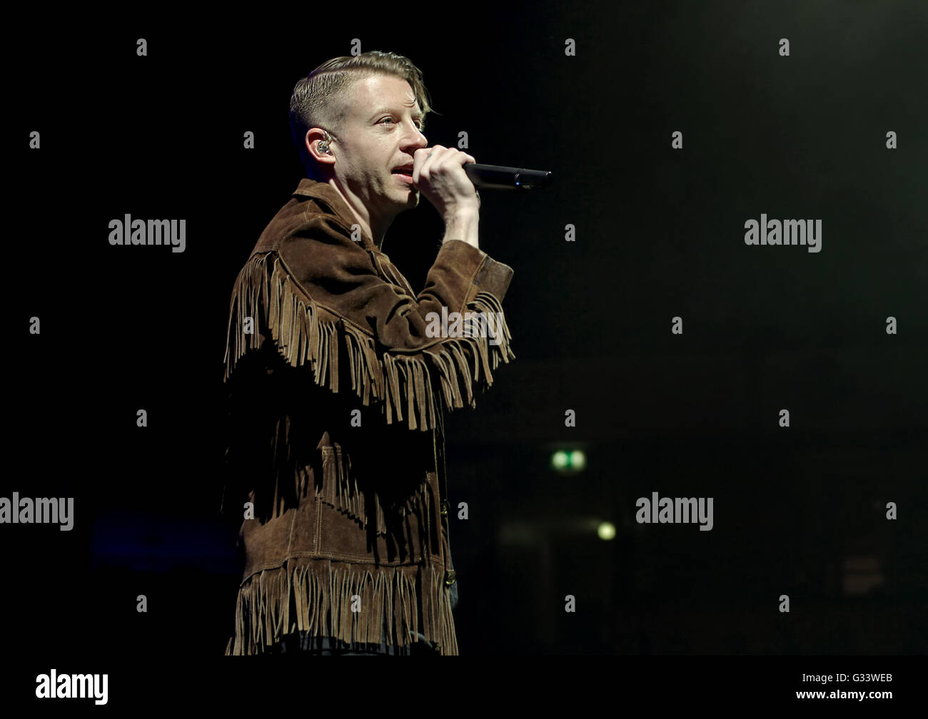 Macklemore performing at Manchester Arena Featuring: Macklemore Where ...