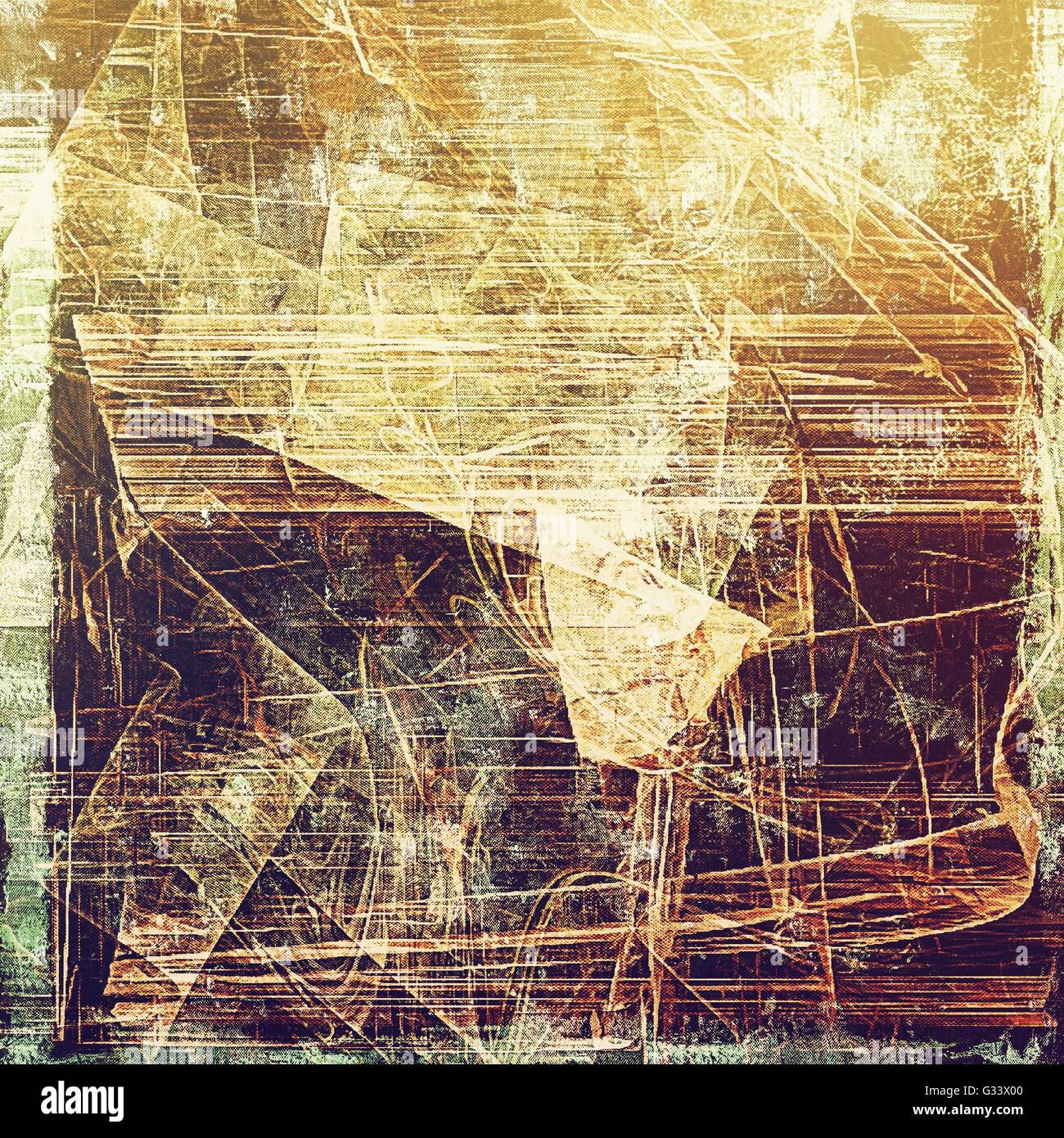 Distressed texture with ragged grunge overlay. Wrinkled background or ...