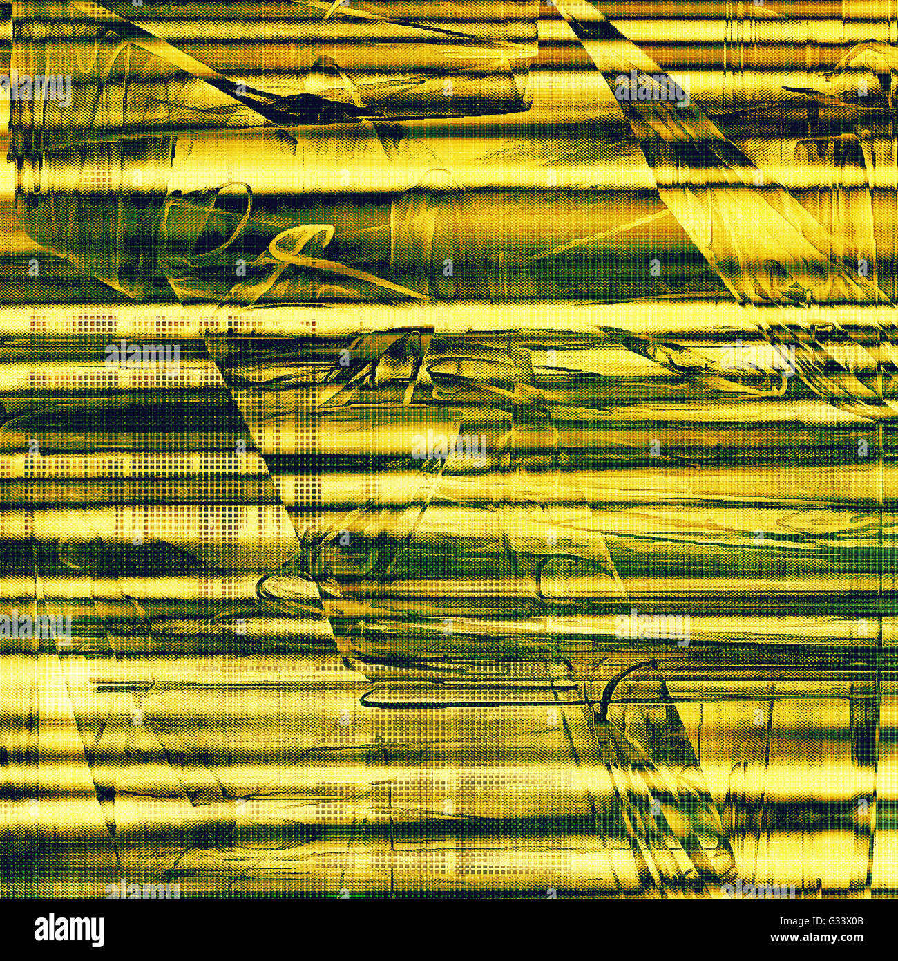 Scratched background with retro style overlay. Aged texture with ...