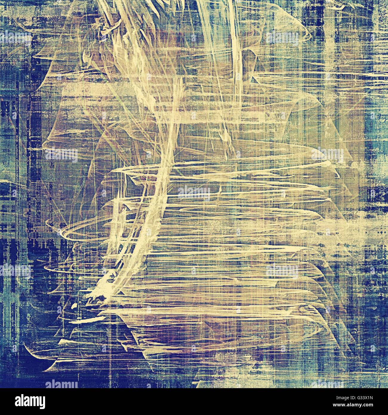 Elegant vintage background, grunge design template. Ancient texture ...