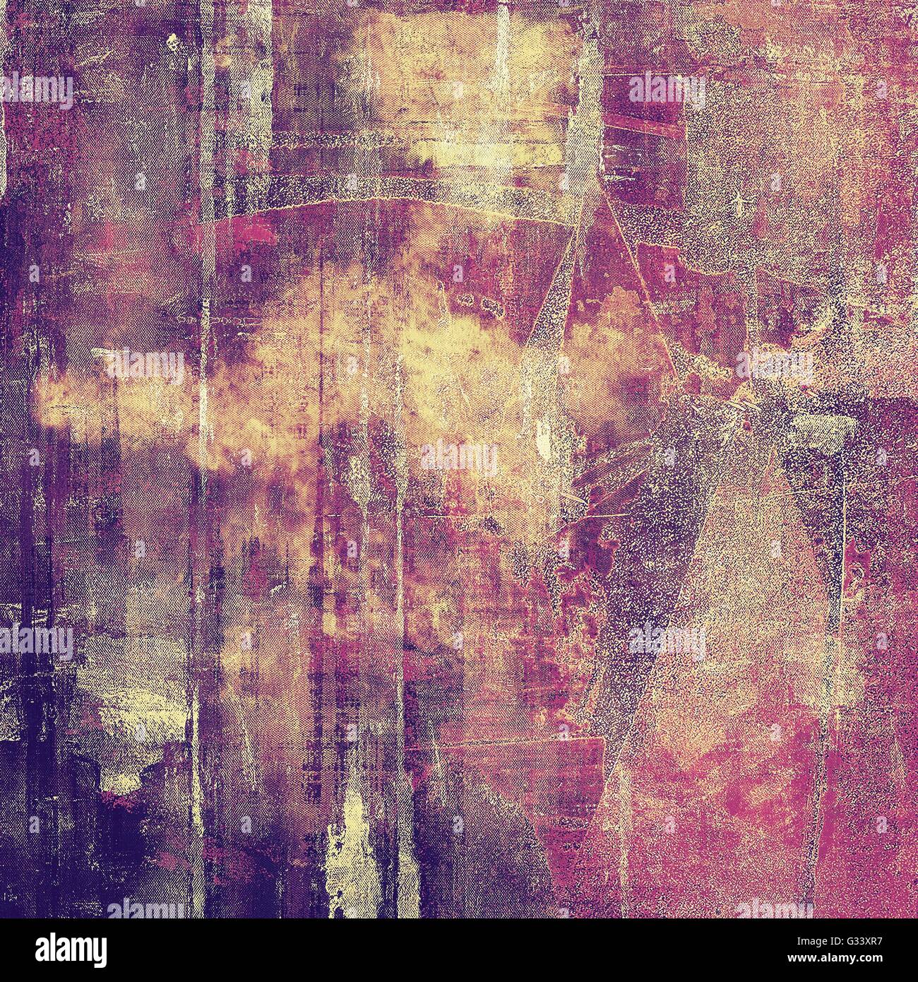 Grunge background for a creative vintage style poster. With different ...