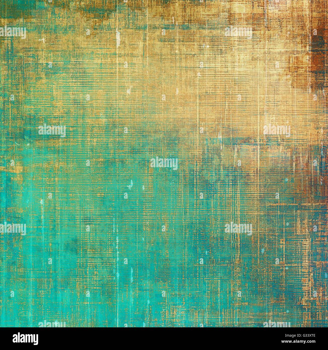 Grunge retro composition, textured vintage background. With different ...