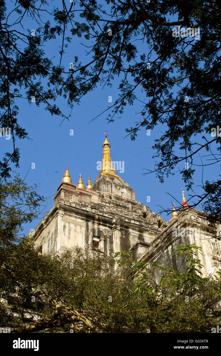 View of the Thatbyinnyu Temple in Bagan, Myanmar (Burma Stock Photo - Alamy