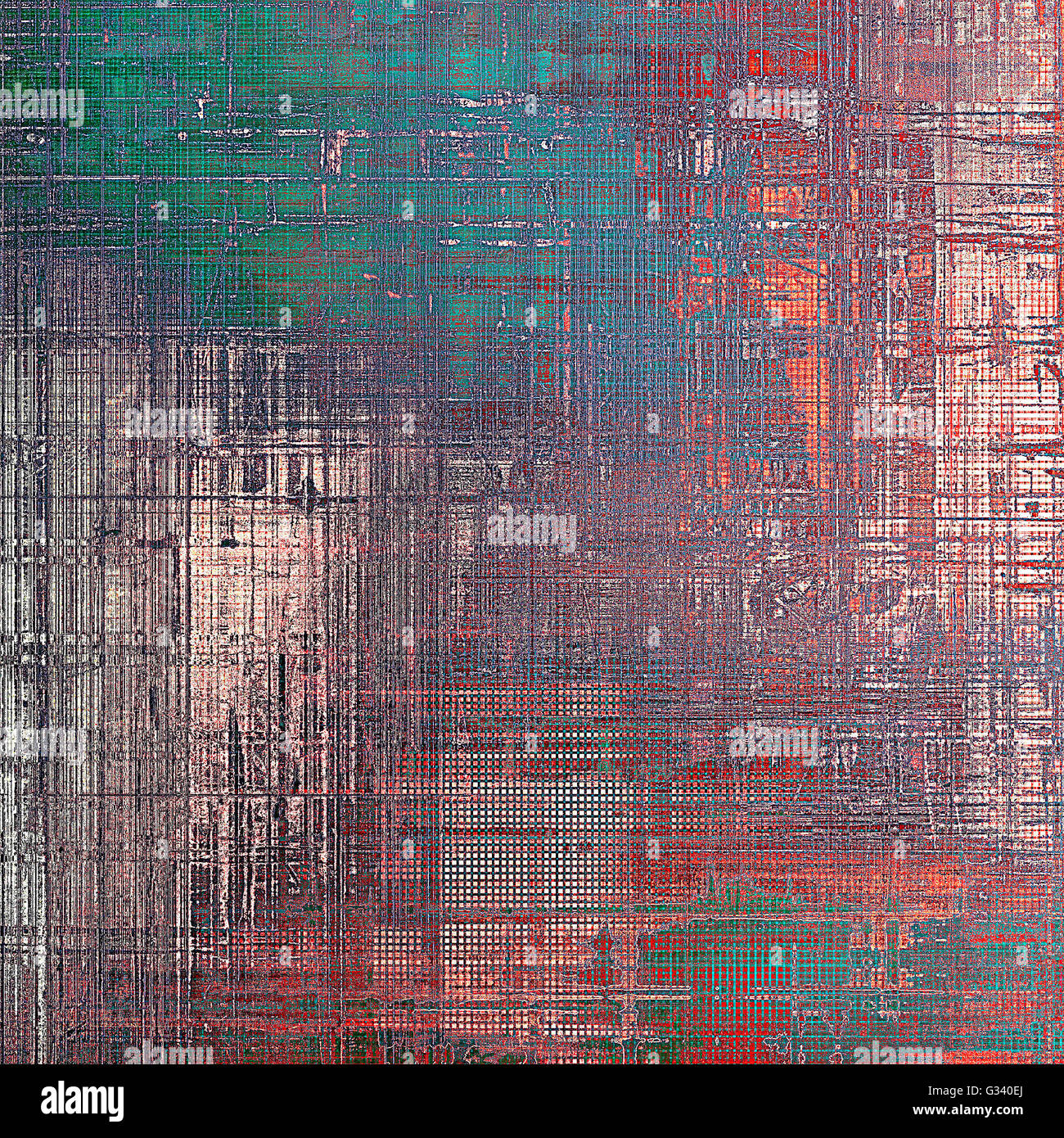 Distressed texture, faded grunge background or backdrop. With different ...