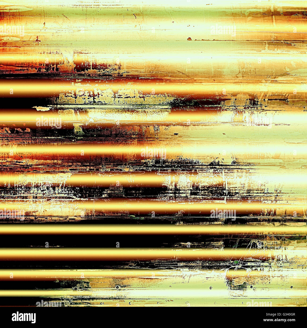 Damaged retro texture with grunge style elements and different color ...