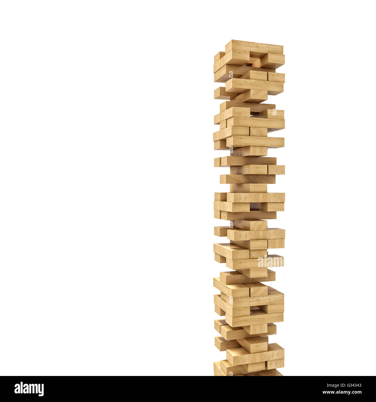 Wood tower Cut Out Stock Images & Pictures - Alamy