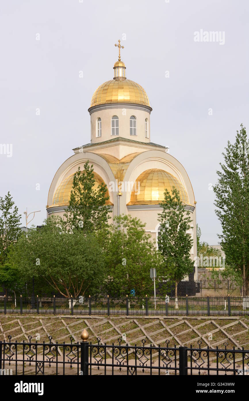 Ukrainian Uniat church in Astana, Kazakhstan Stock Photo - Alamy