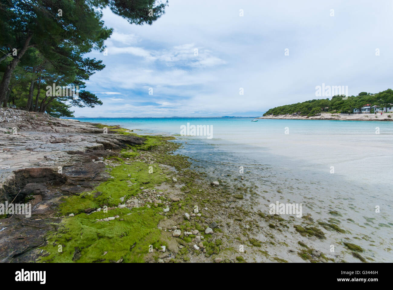 Bay Slanica on Murter Island, Dalmatia, Croatia Stock Photo - Alamy