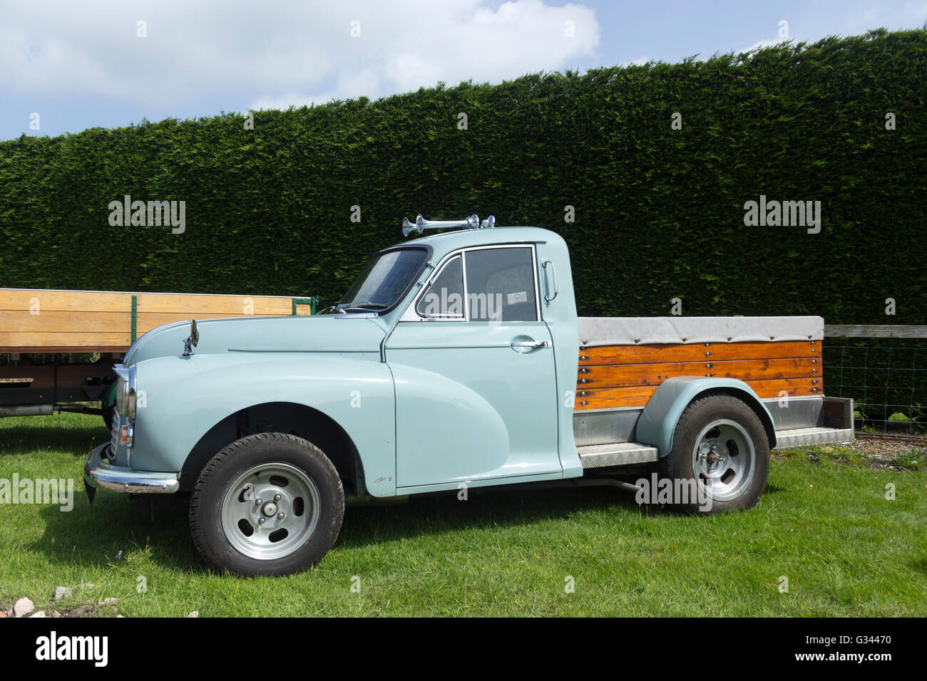 Morris Minor Pickup Truck Stock Photo - Alamy