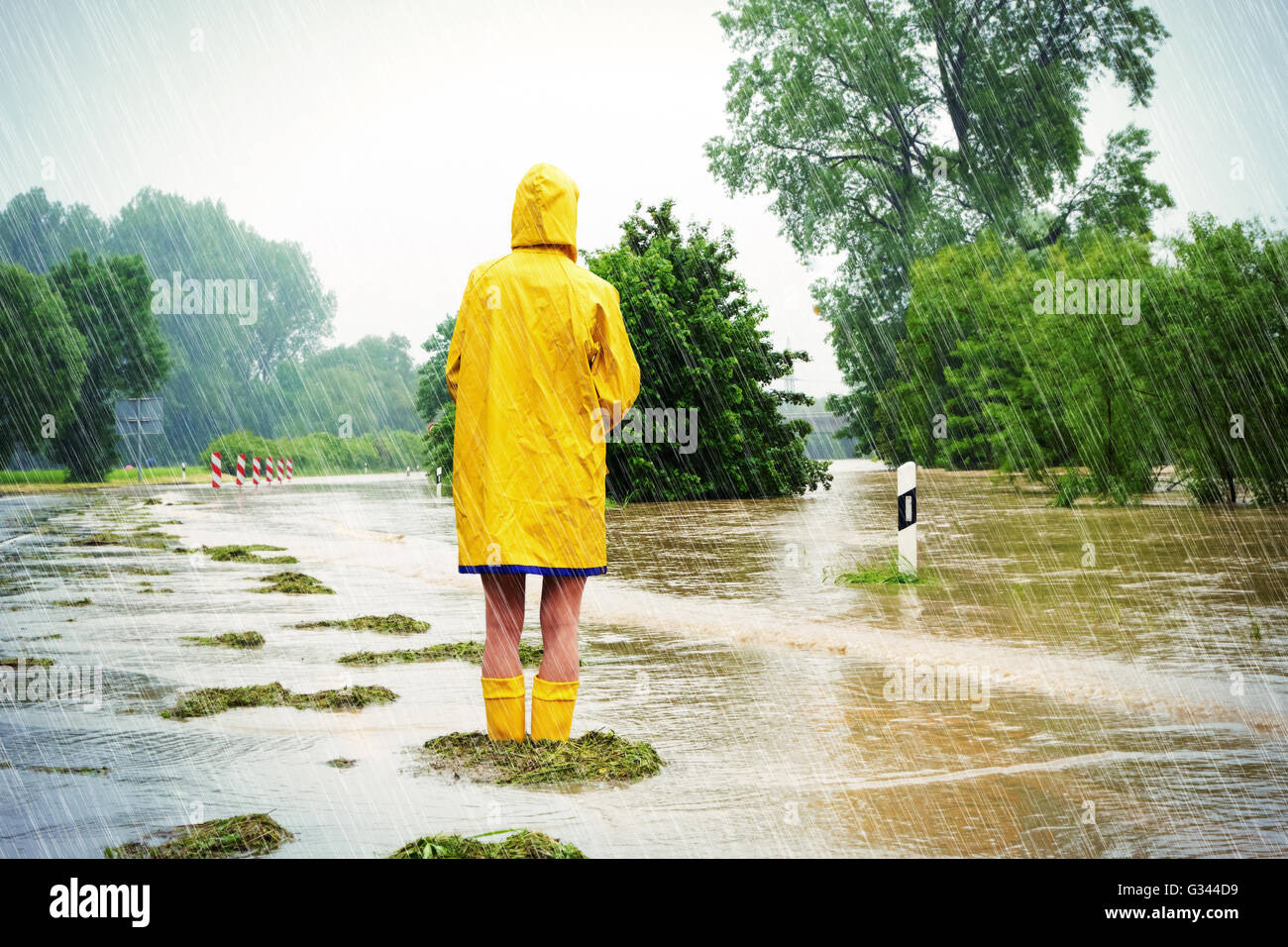 Overflow woman hi-res stock photography and images - Alamy