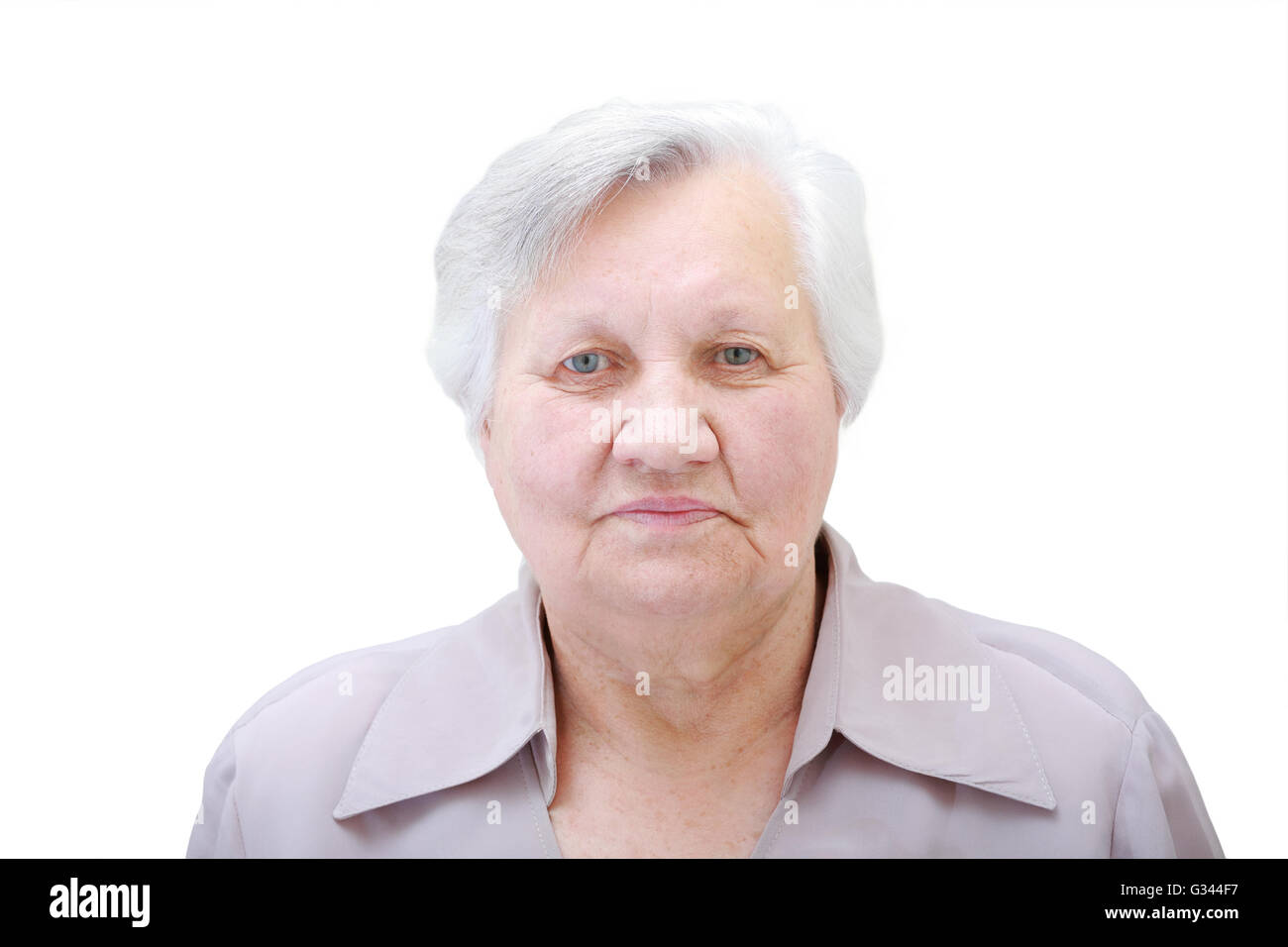 Elderly face portrait hi-res stock photography and images - Alamy