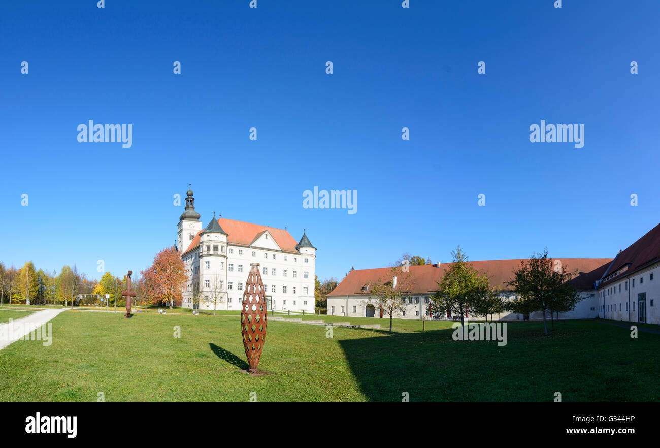 Hartheim Palace, Austria, Oberösterreich, Upper Austria, , Alkoven ...