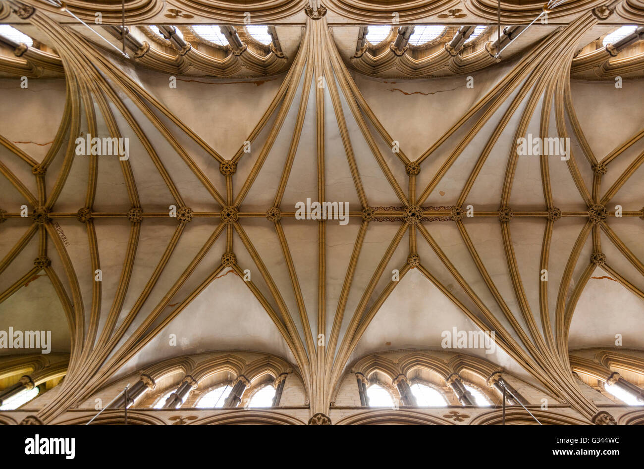 Vaulted stone ceiling hi-res stock photography and images - Alamy
