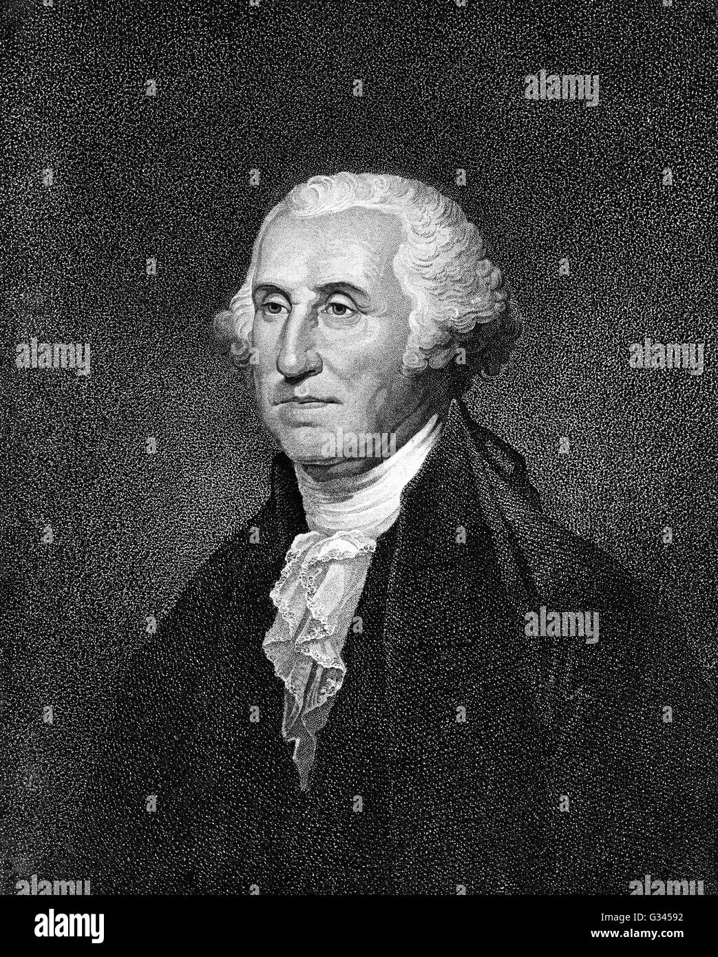George washington estate Black and White Stock Photos & Images - Alamy