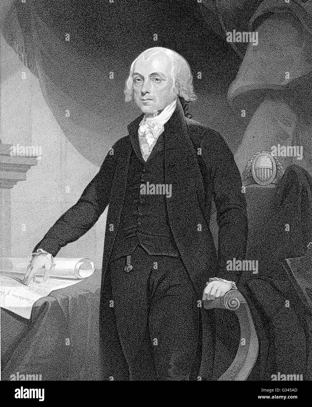 James madison hi-res stock photography and images - Alamy