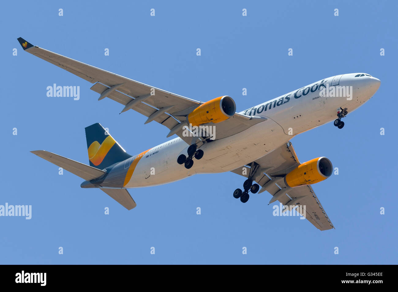 Thomas Cook Airlines Airbus A330-243 [G-MDBD] on long finals for runway ...