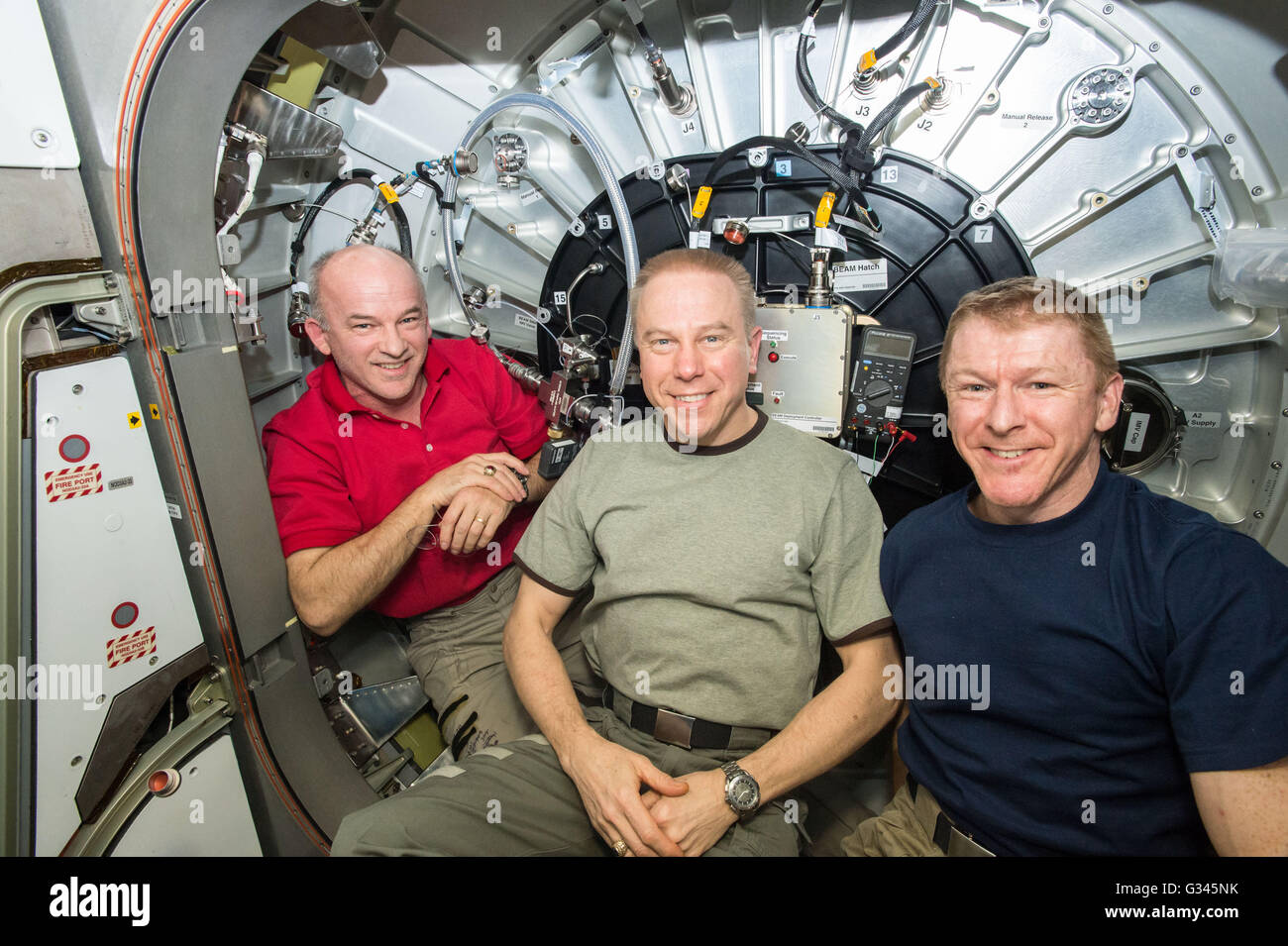 International Space Station Expedition 47 NASA astronauts Jeff Williams ...