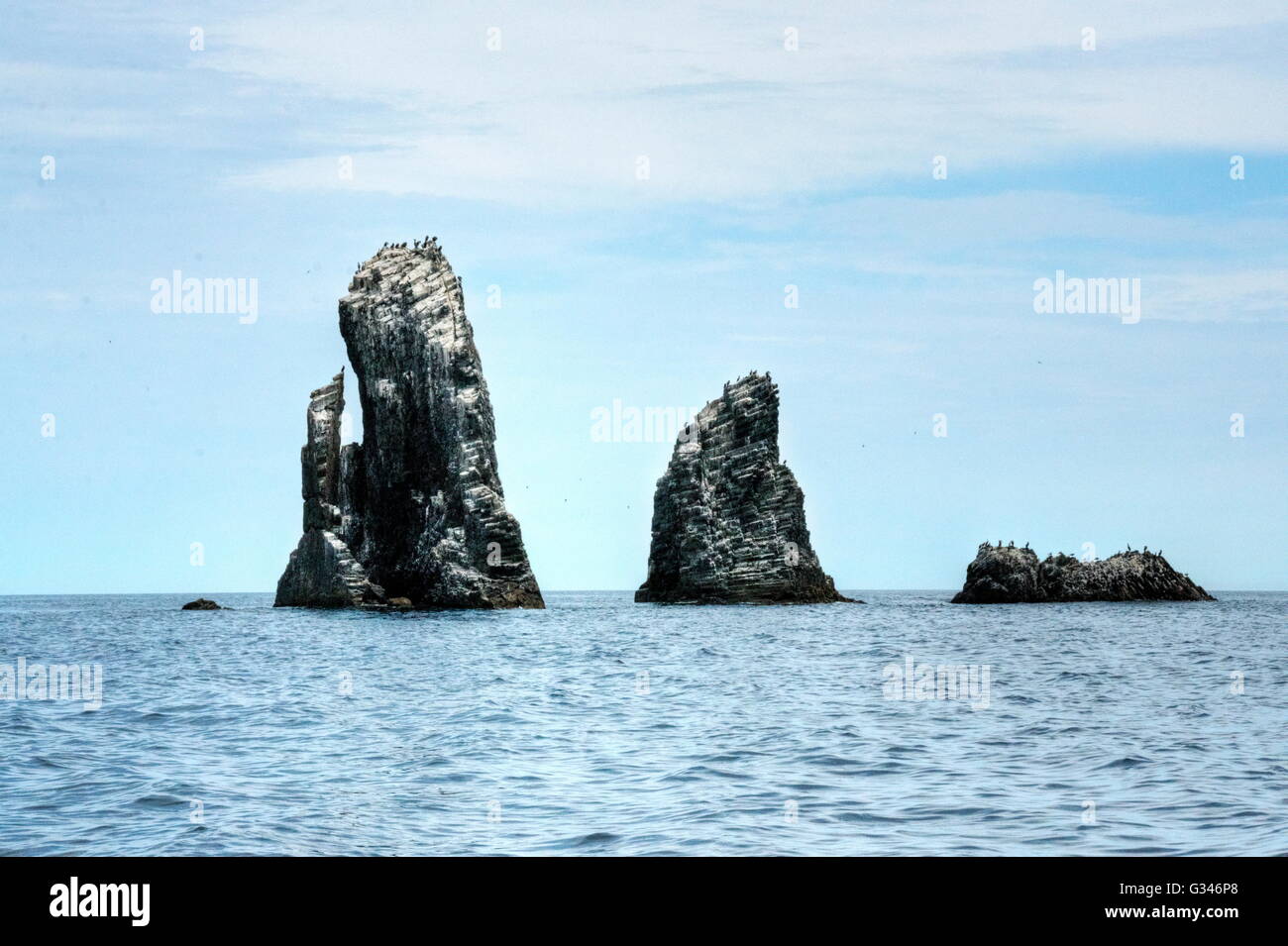Beautiful view rocky japanese sea hi-res stock photography and images ...