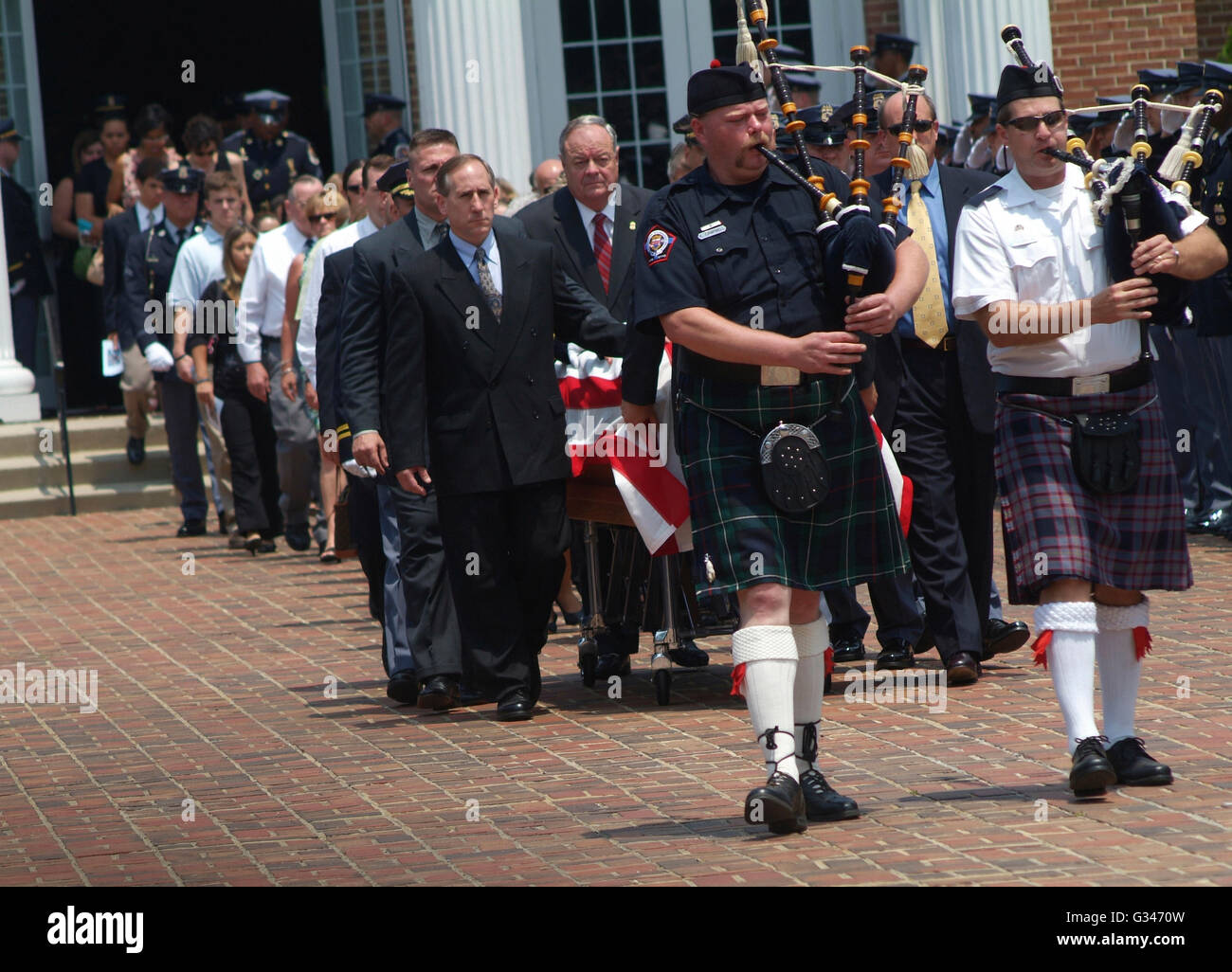 Funeral Of Police Officer High Resolution Stock Photography and Images ...