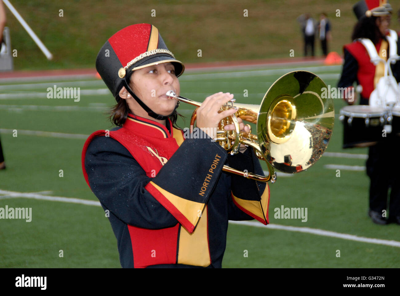 High school band member hi-res stock photography and images - Alamy