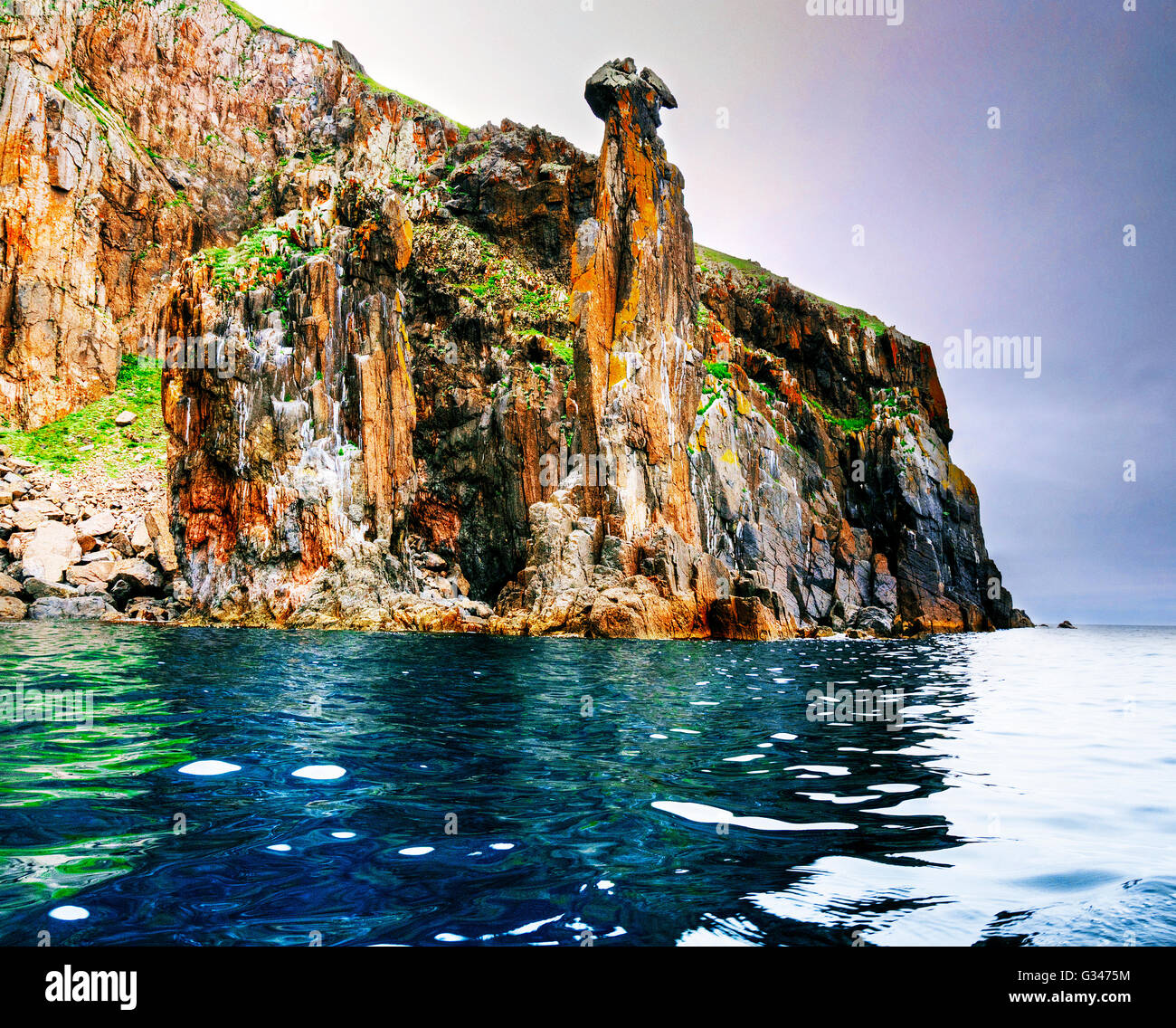 Pacific Ocean coast - japanese sea landscape Stock Photo - Alamy