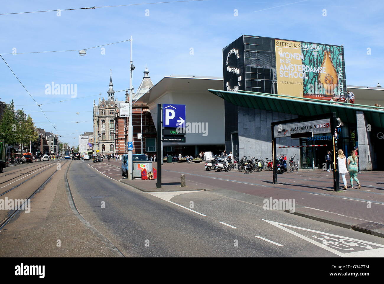 Amsterdam Stedelijk Museum for modern & contemporary art. Underground ...