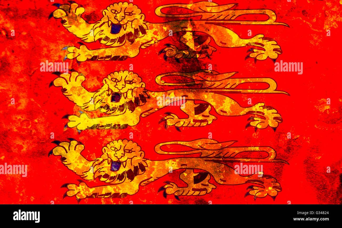 Flag of upper normandy hi-res stock photography and images - Alamy