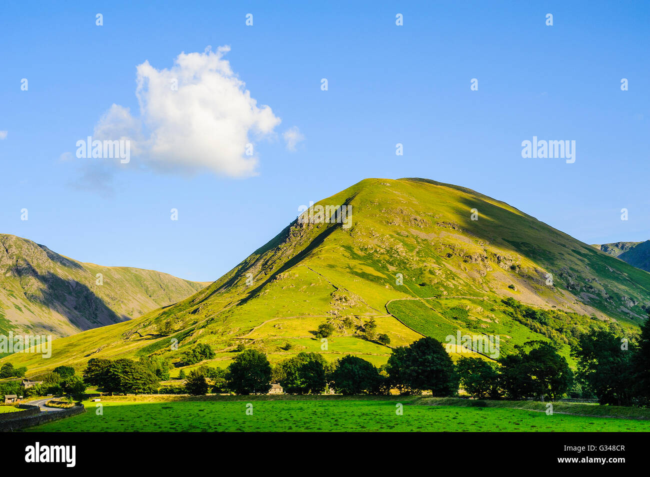 Hartsop Dodd in the eastern fells of the Lake District from the ...