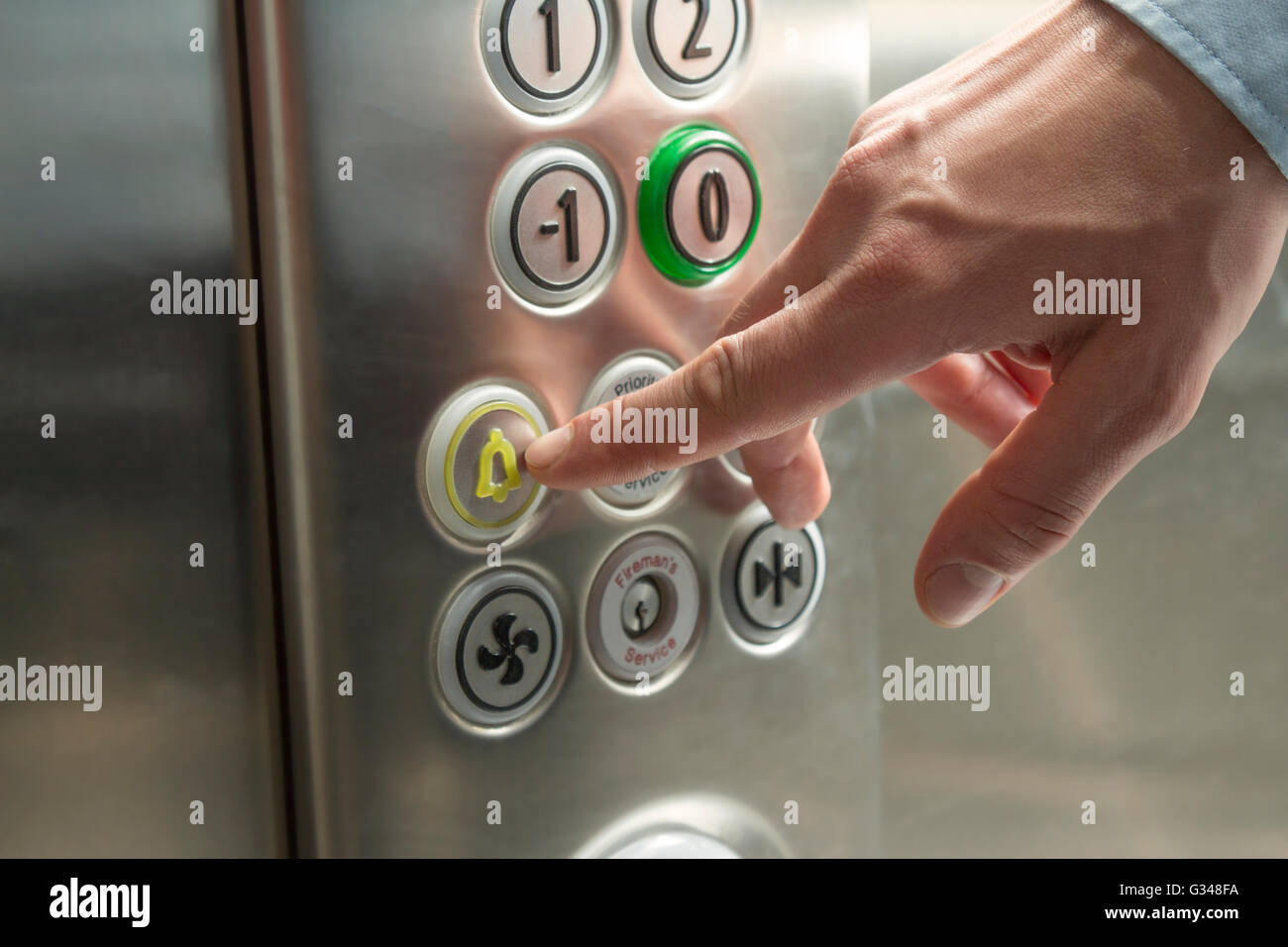 Lift alarm button hi-res stock photography and images - Alamy