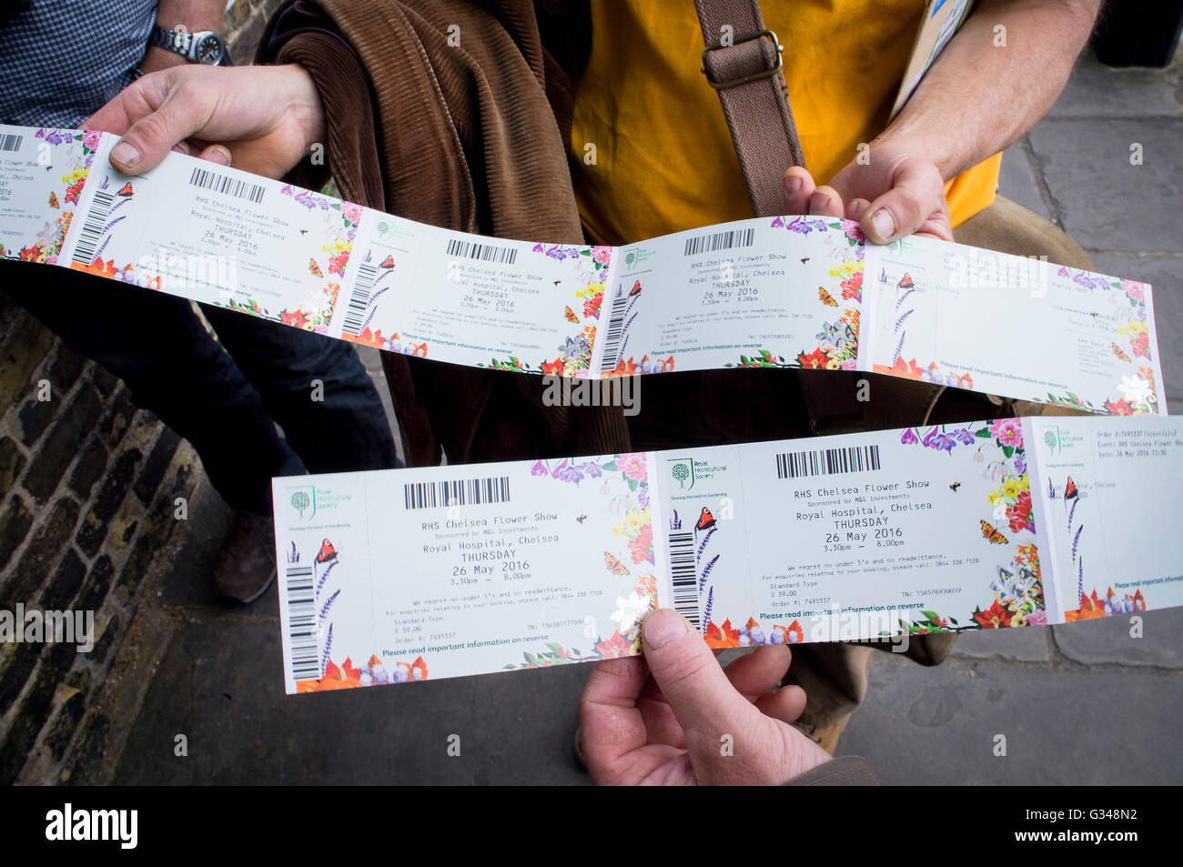 Chelsea ticket hi-res stock photography and images - Alamy
