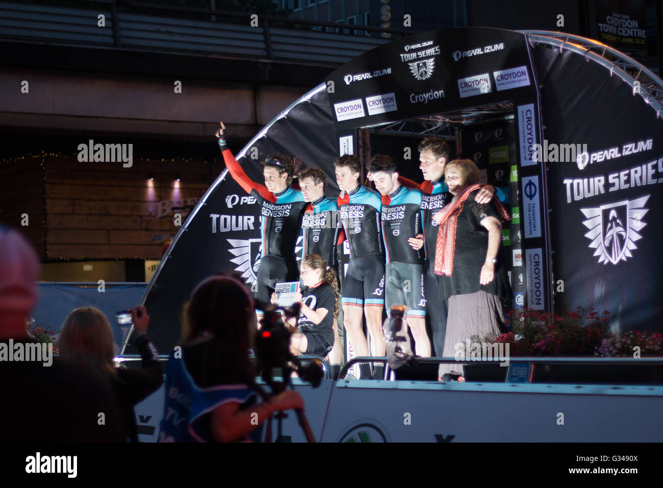 Cycling Team Madison Genesis team winner in Croydon Cycle Race Pearl ...