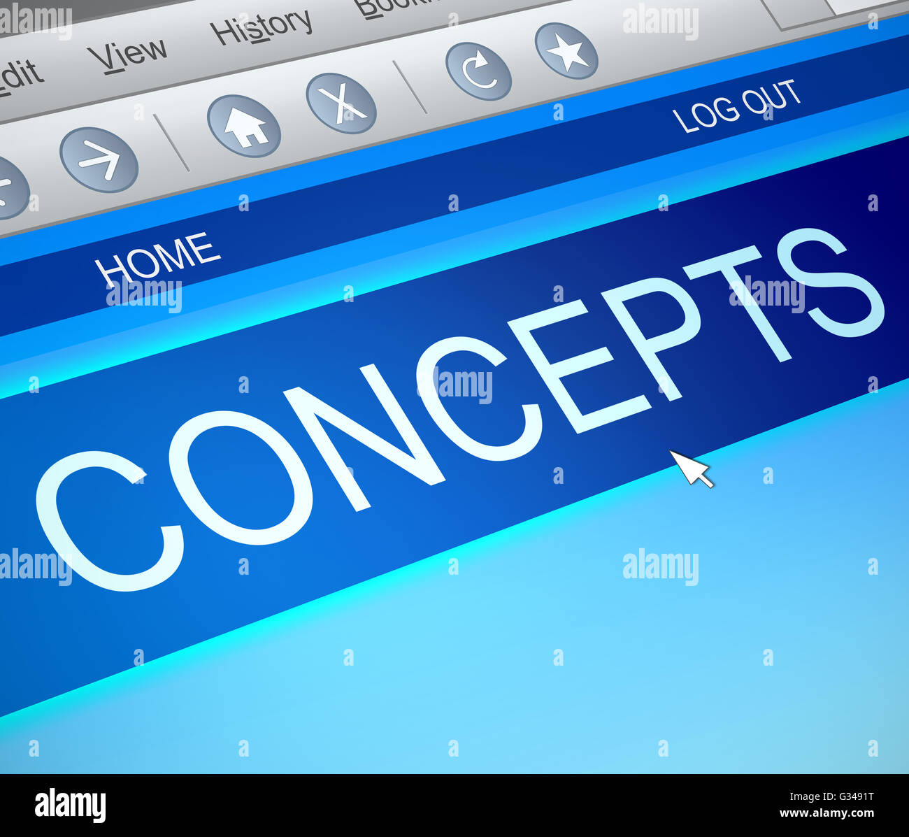 Concept thought idea conceptual concepts hi-res stock photography and ...