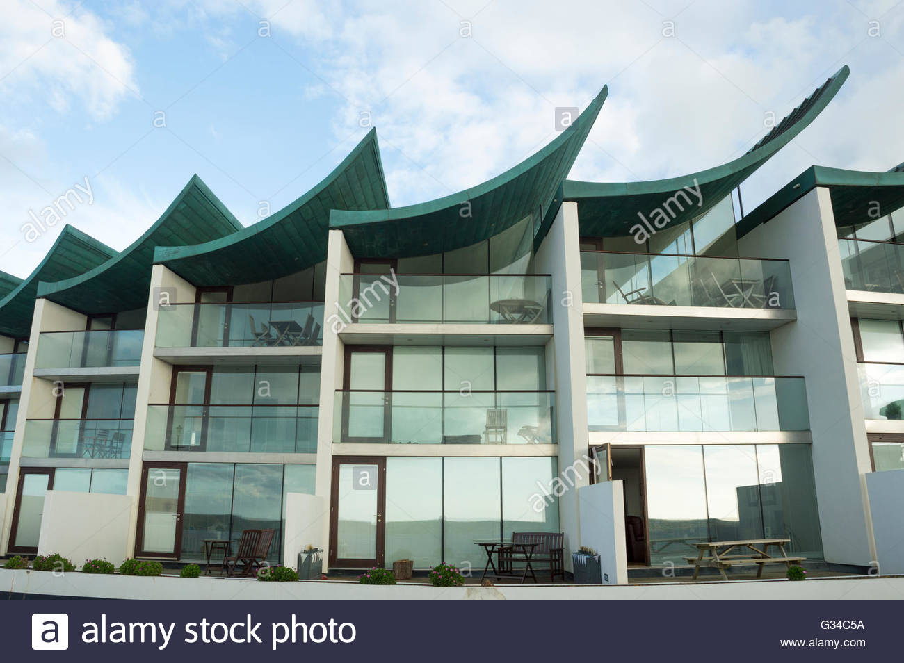 Stylish Roof Terrace High Resolution Stock Photography and Images - Alamy
