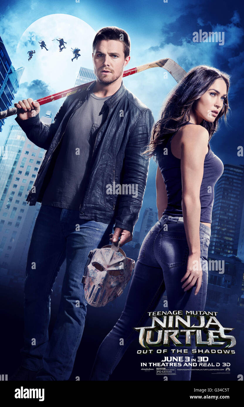 Teenage mutant ninja turtles 3 poster hi-res stock photography and ...