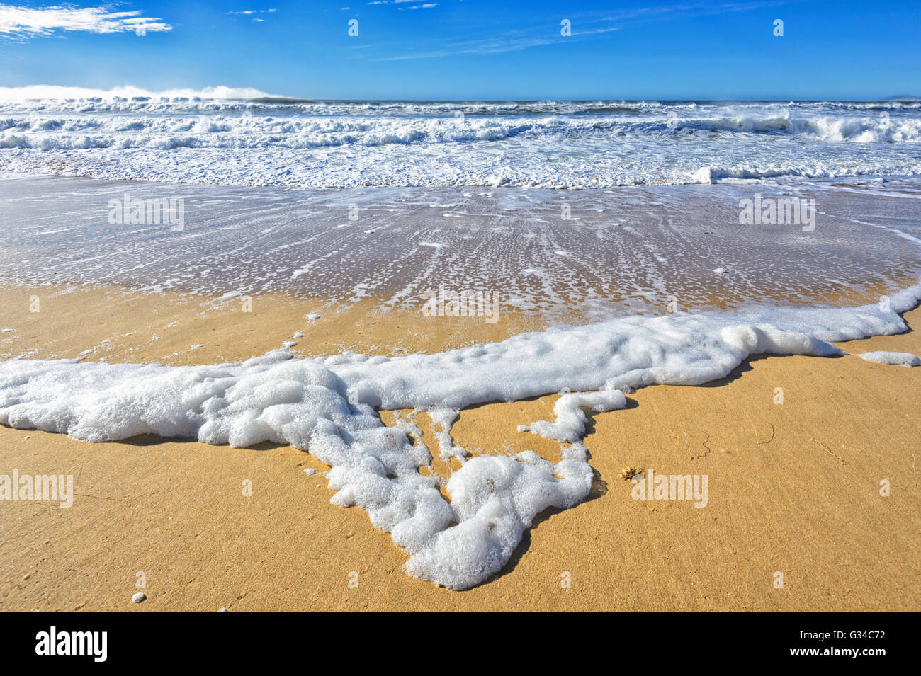 Foamy Seas after a storm, Werri Beach, Gerringong, New South Wales ...