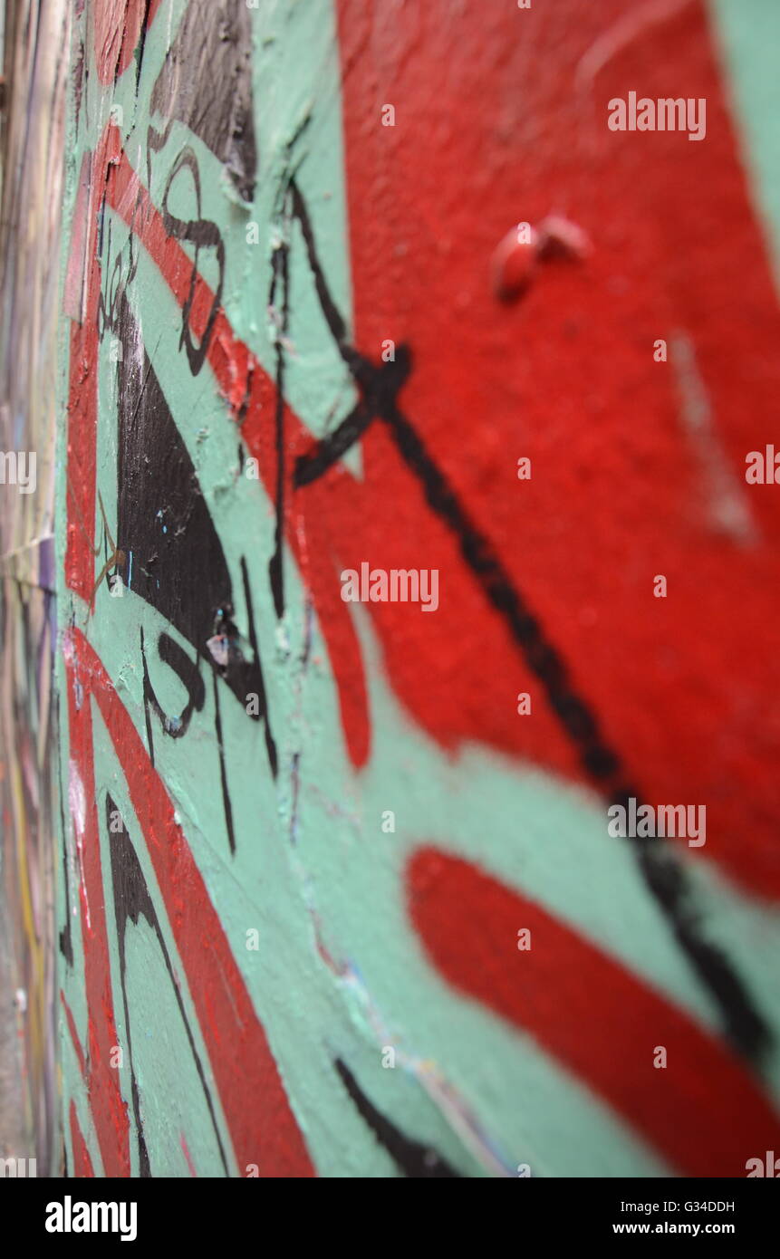 Union Lane, Graffiti Stock Photo - Alamy