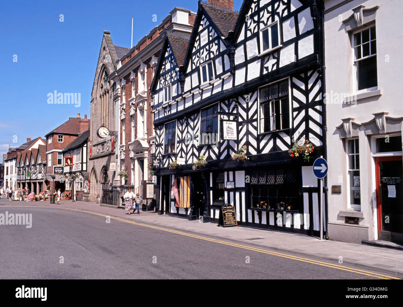 Guildhall lichfield hi-res stock photography and images - Alamy