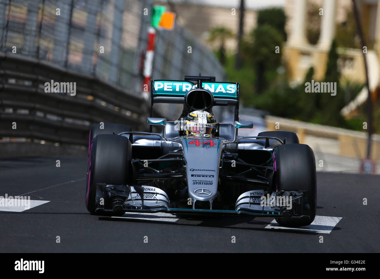 Lewis Hamilton (GBR), AMG Mercedes F1 Team, Gp Monaco 2016 Stock Photo ...