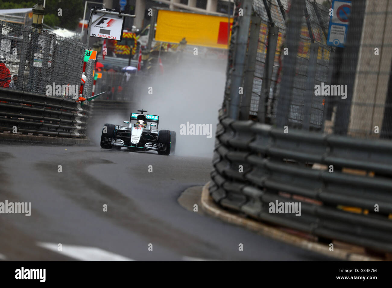 Lewis Hamilton (GBR), AMG Mercedes F1 Team, Gp Monaco 2016 Stock Photo ...
