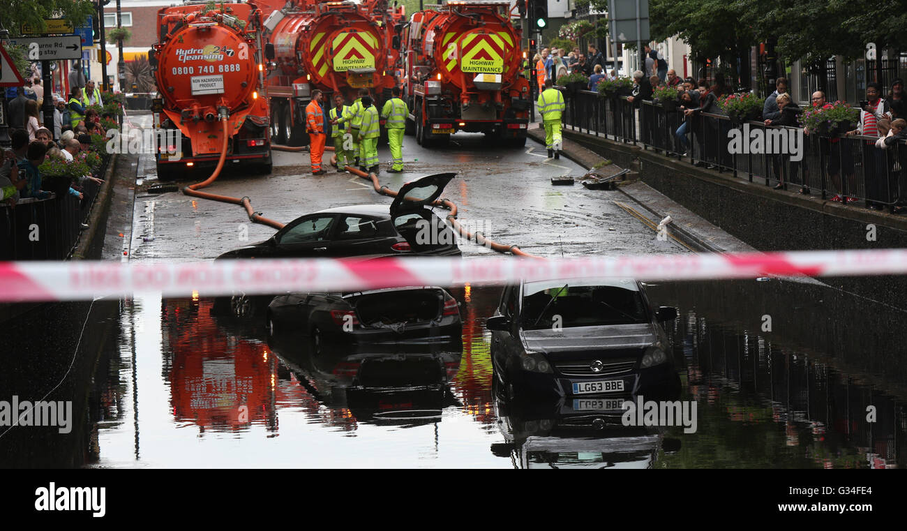 The scene in mitcham hi-res stock photography and images - Alamy