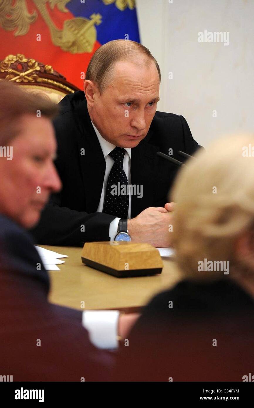 Meeting kremlin stern portrait hi-res stock photography and images - Alamy