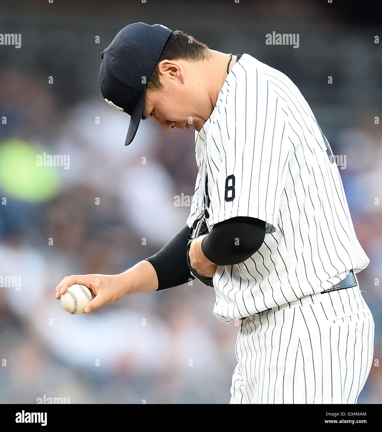 Masahiro Tanaka (Yankees), JUNE 6, 2016 - MLB : New York Yankees starting pitcher Masahiro ...