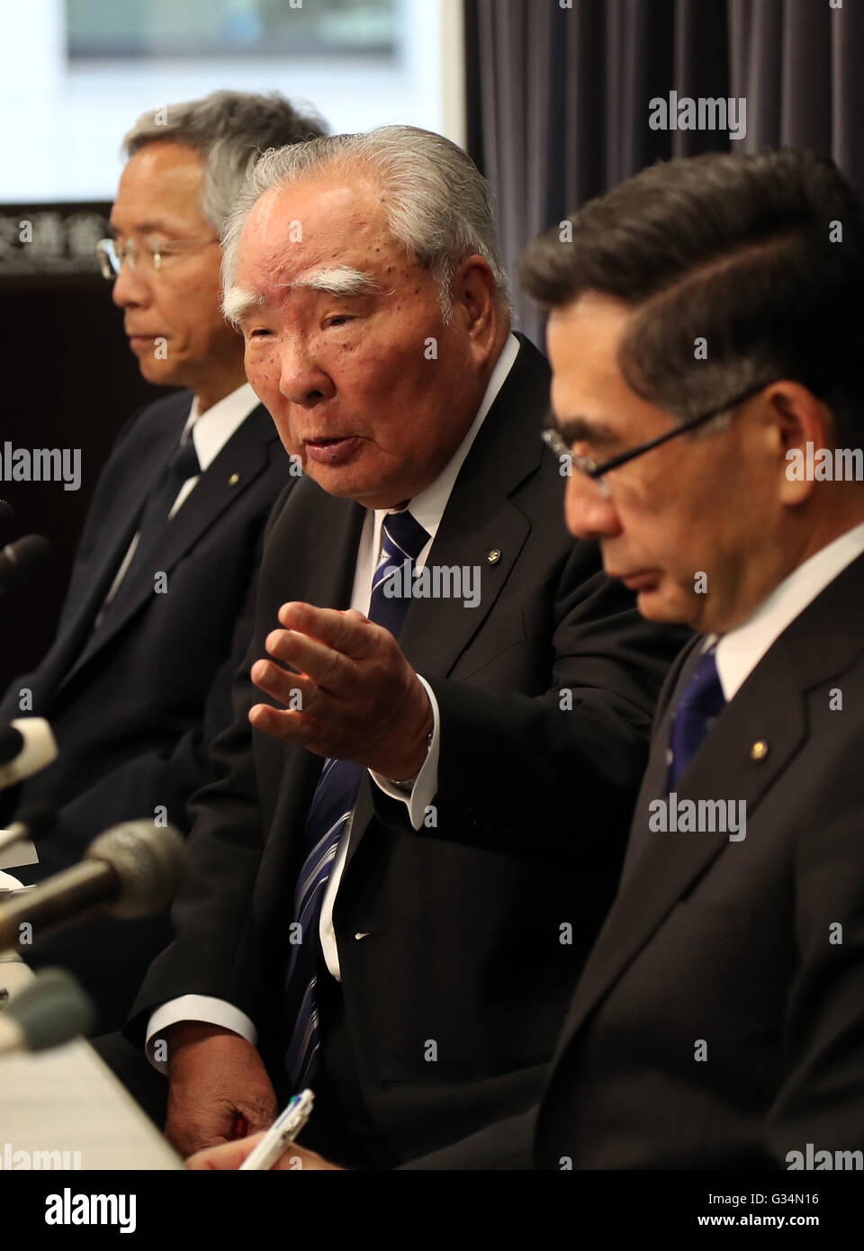 President of the honda motor company hi-res stock photography and ...