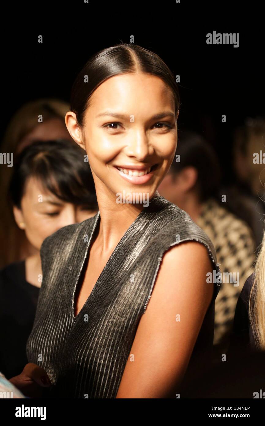 New York, NY, USA. 7th June, 2016. Lais Ribeiro on the runway for ...