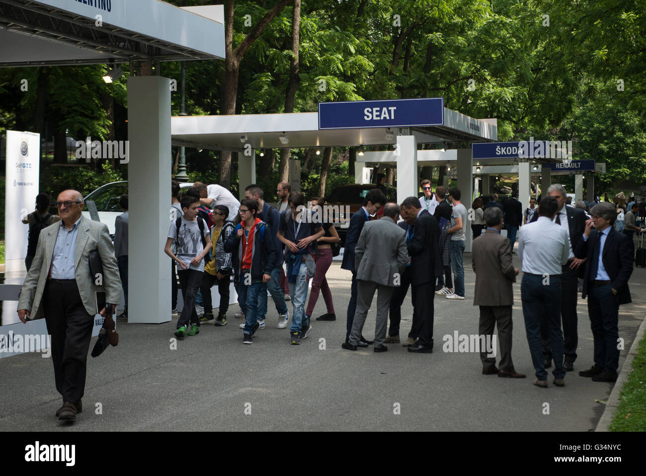 Turin, Italy. 8th June, 2016. Turin Motor Show 2016 car show hosted 44 ...