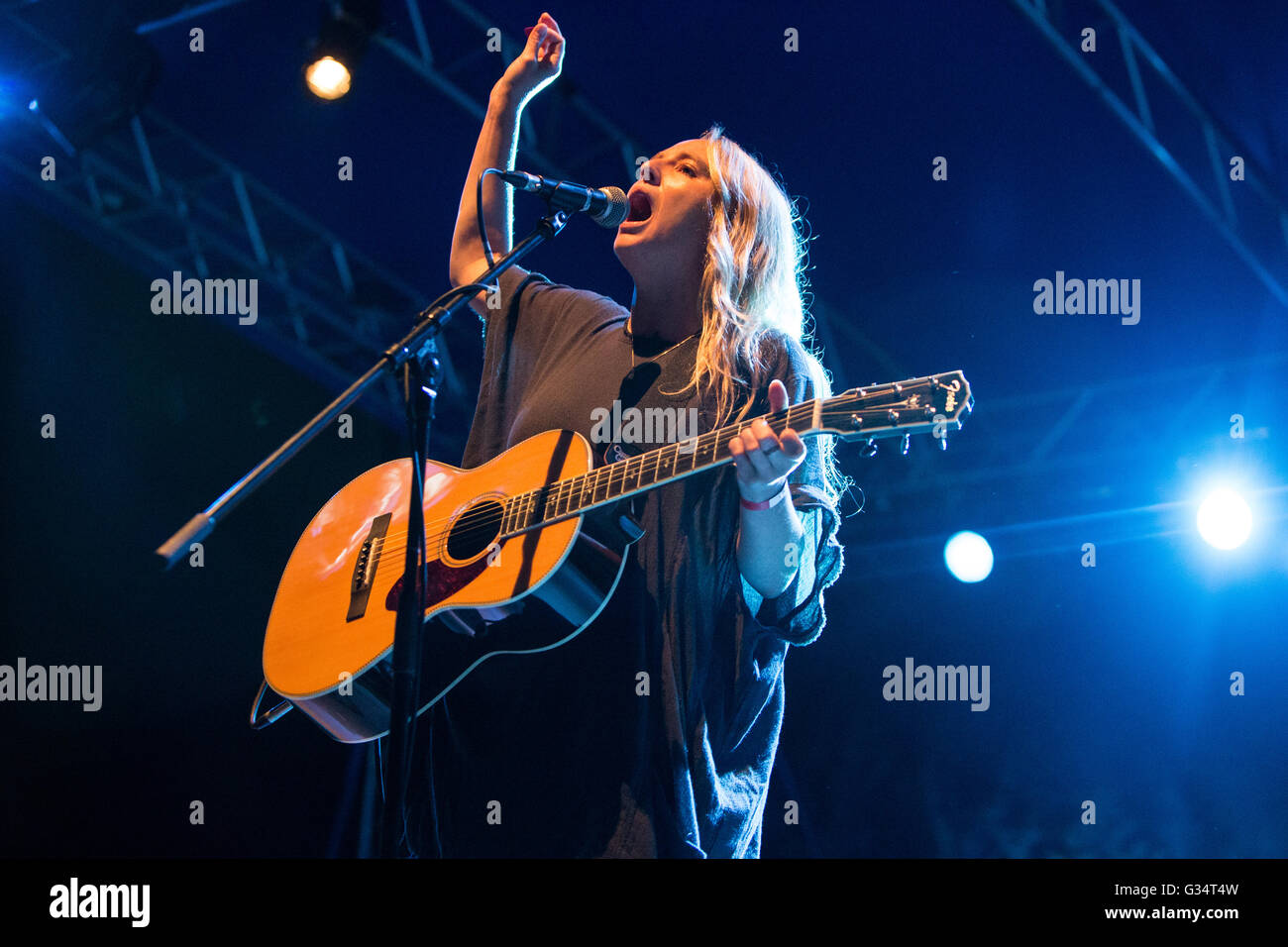 Milan Italy. 07th June 2016. The American singer-songwriter Elisabeth ...