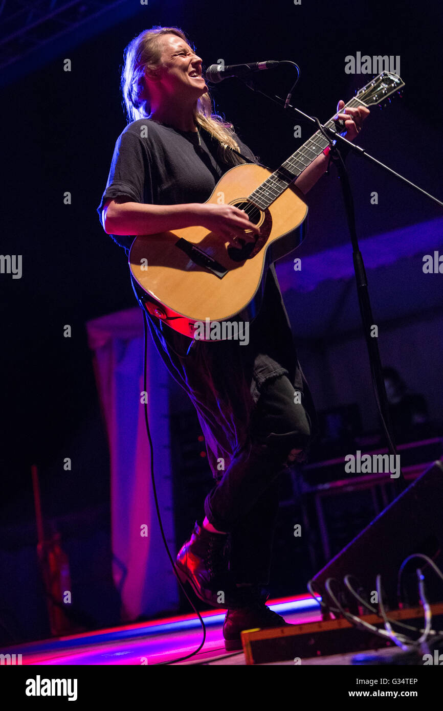 Milan Italy. 07th June 2016. The American singer-songwriter Elisabeth ...