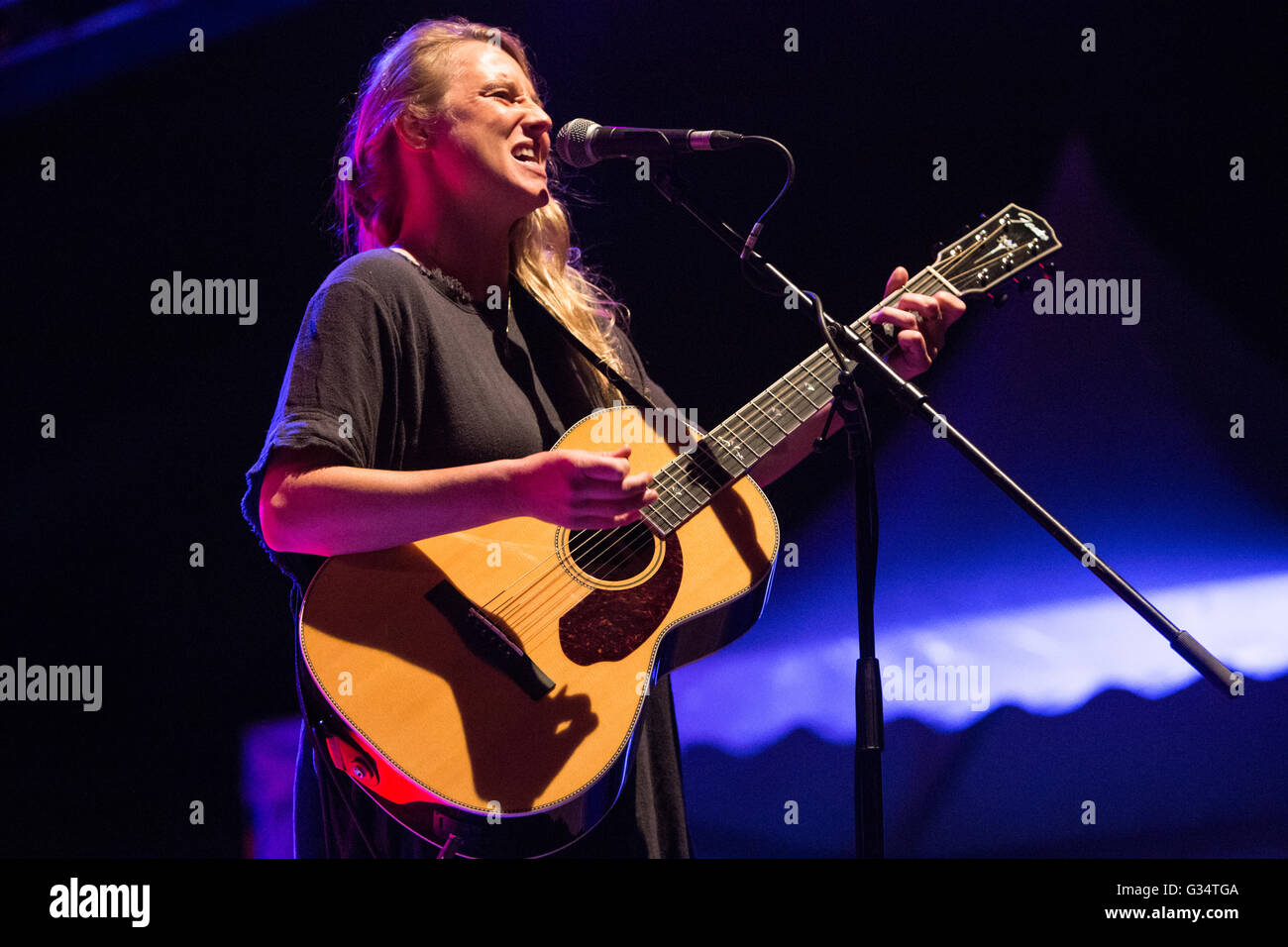 Milan Italy. 07th June 2016. The American singer-songwriter Elisabeth ...